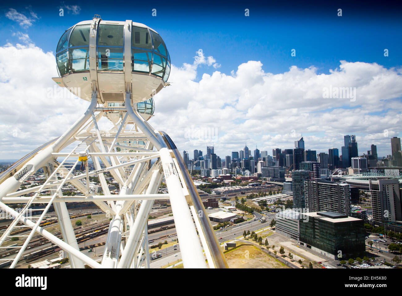 Melbourne star ferris wheel hi-res stock photography and images - Alamy
