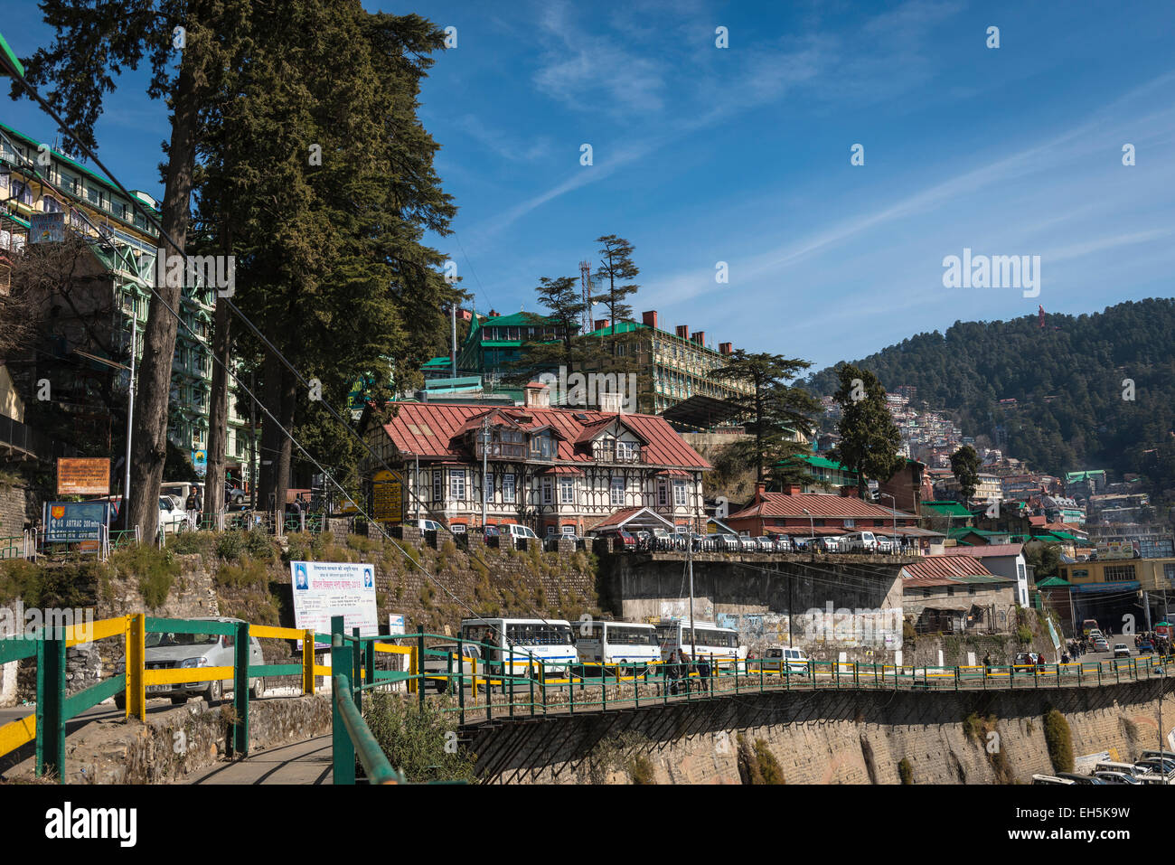 Shimla hill station hi-res stock photography and images - Alamy