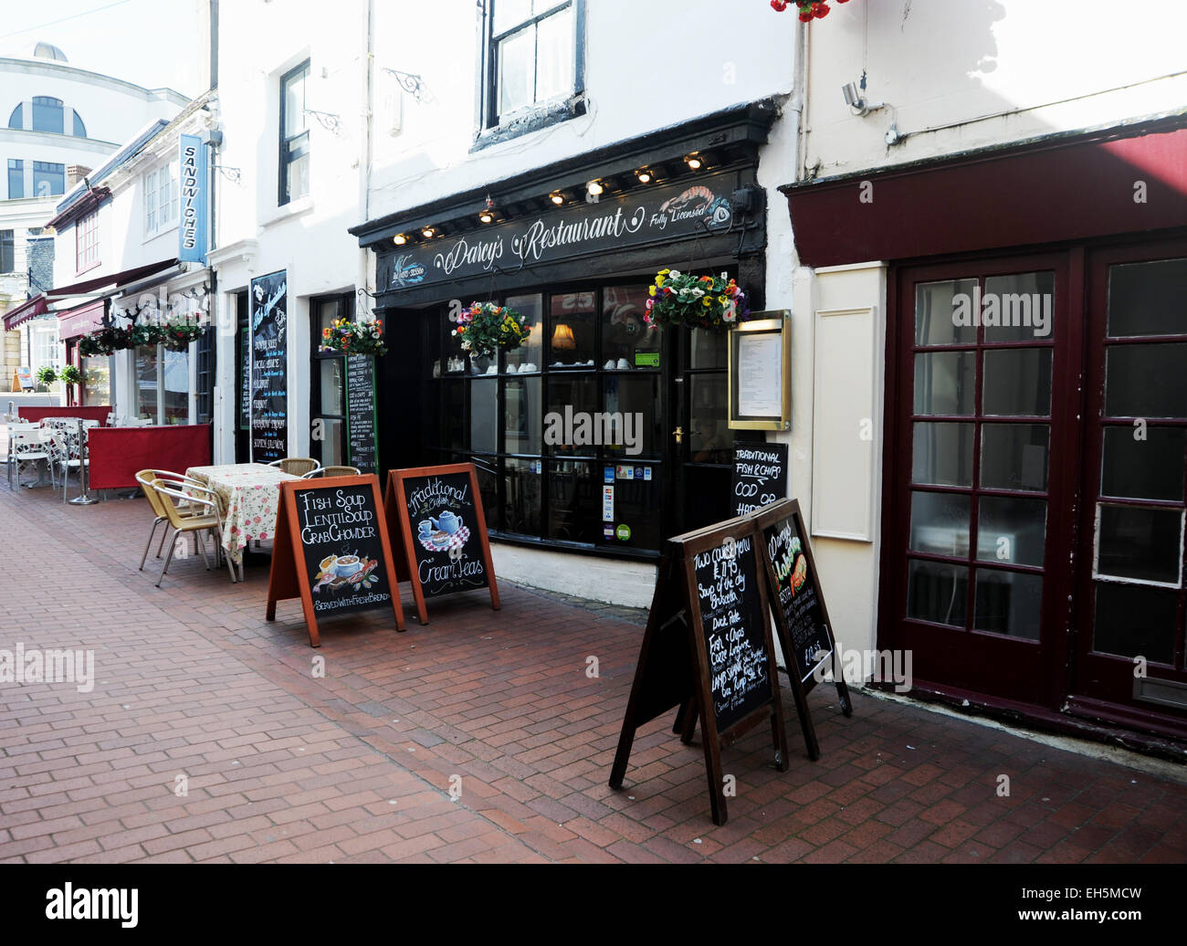 Darceys fish restaurant brighton hi-res stock photography and images ...