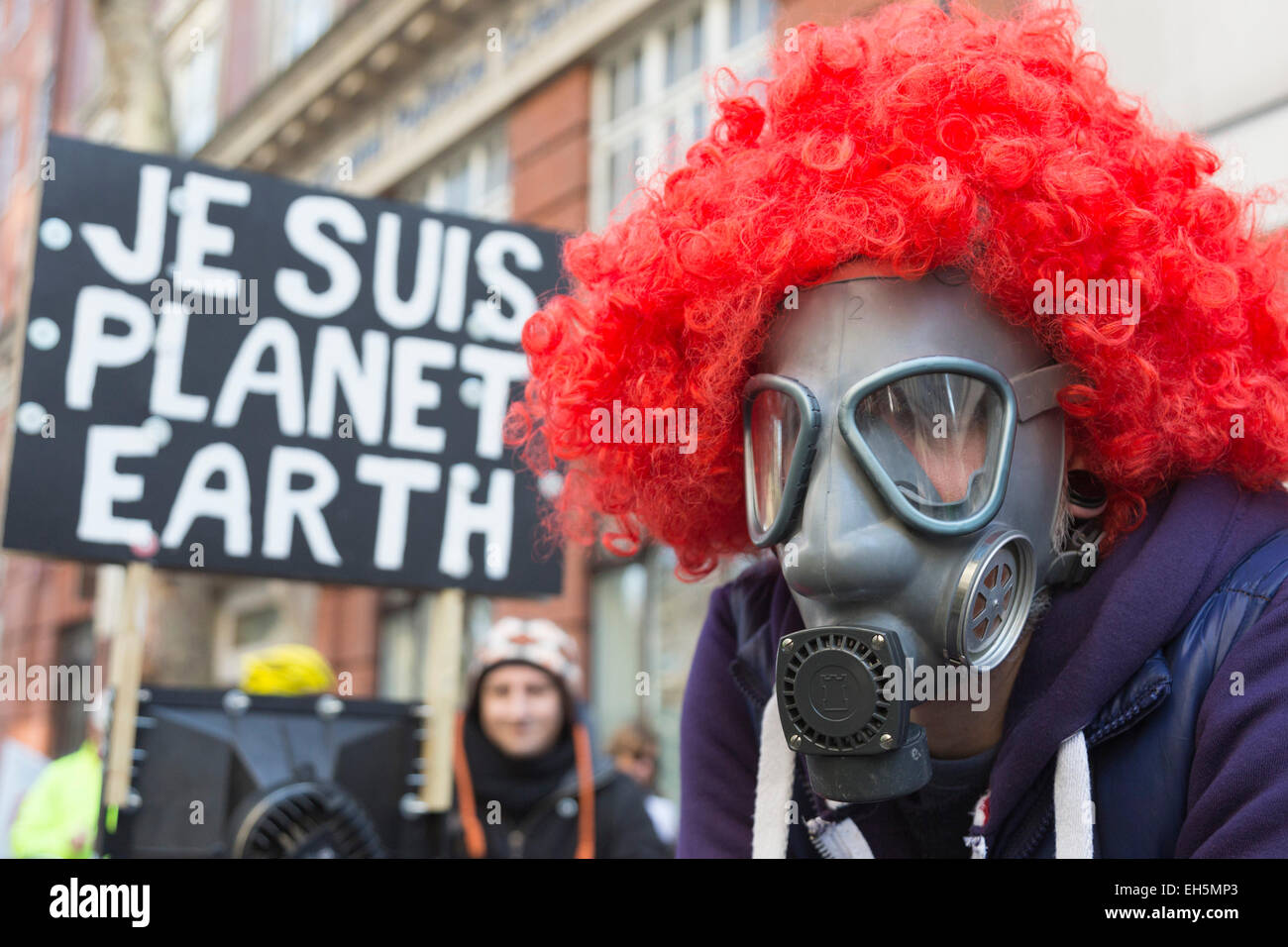 London, UK. 7 March 2015. The People's Climate March organised by the ...
