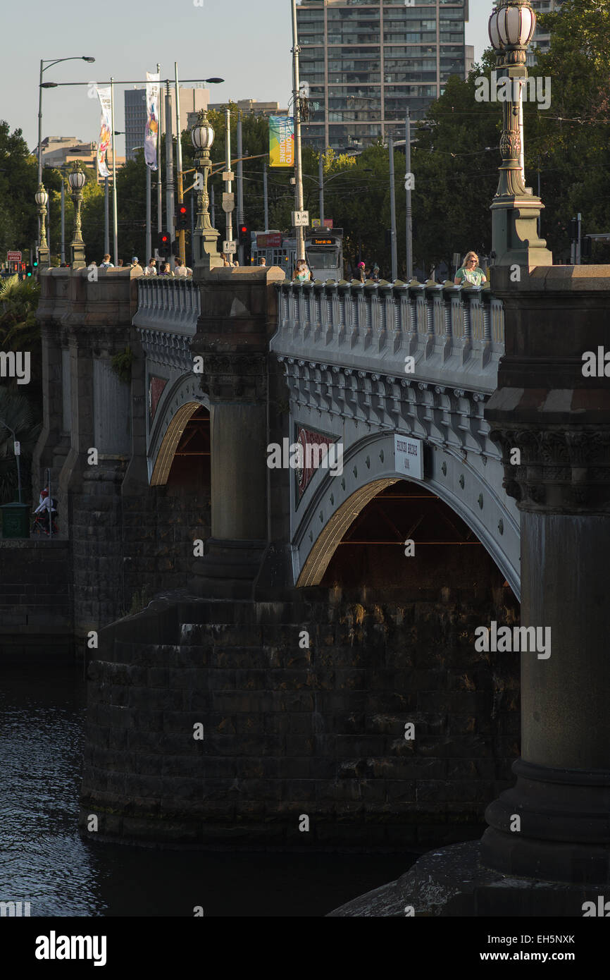 Melbourne princess bridge hi-res stock photography and images - Alamy