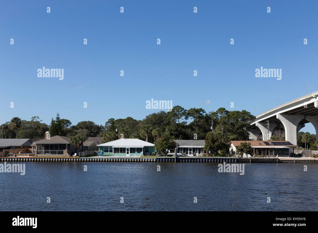 Intercoastal Waterway, Flagler Beach, Florida, USA Stock Photo - Alamy