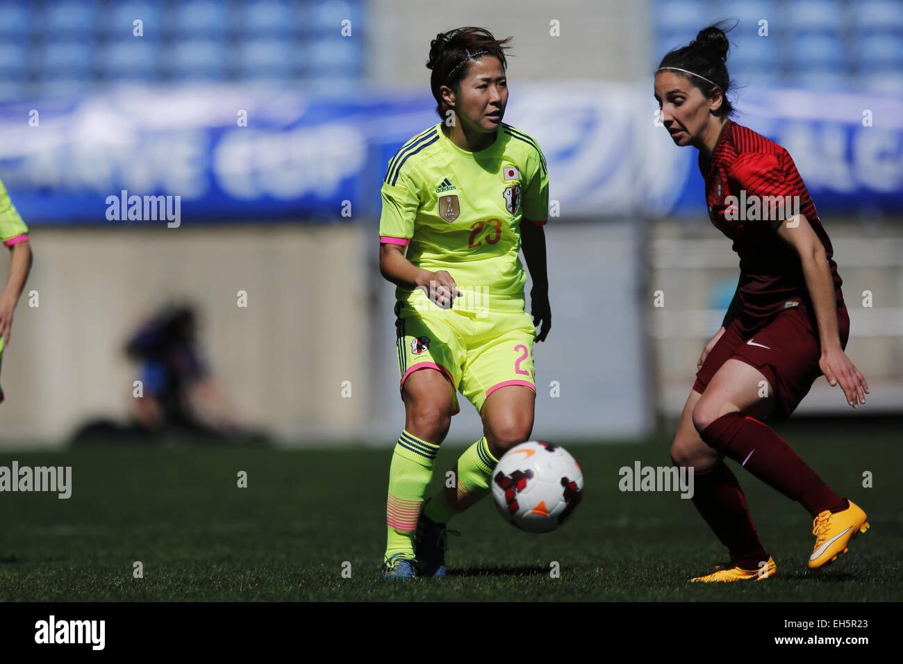 Algarve Stadium, Faro, Portugal. 6th Mar, 2015. Asano Nagasato (JPN ...