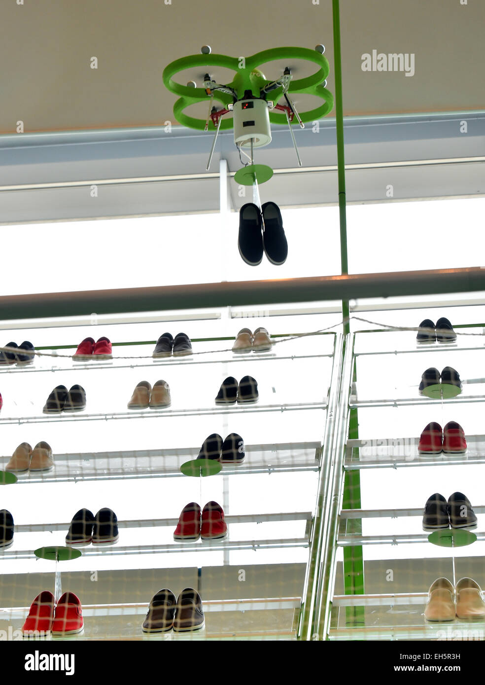 Flying shoe hi-res stock photography and images - Alamy