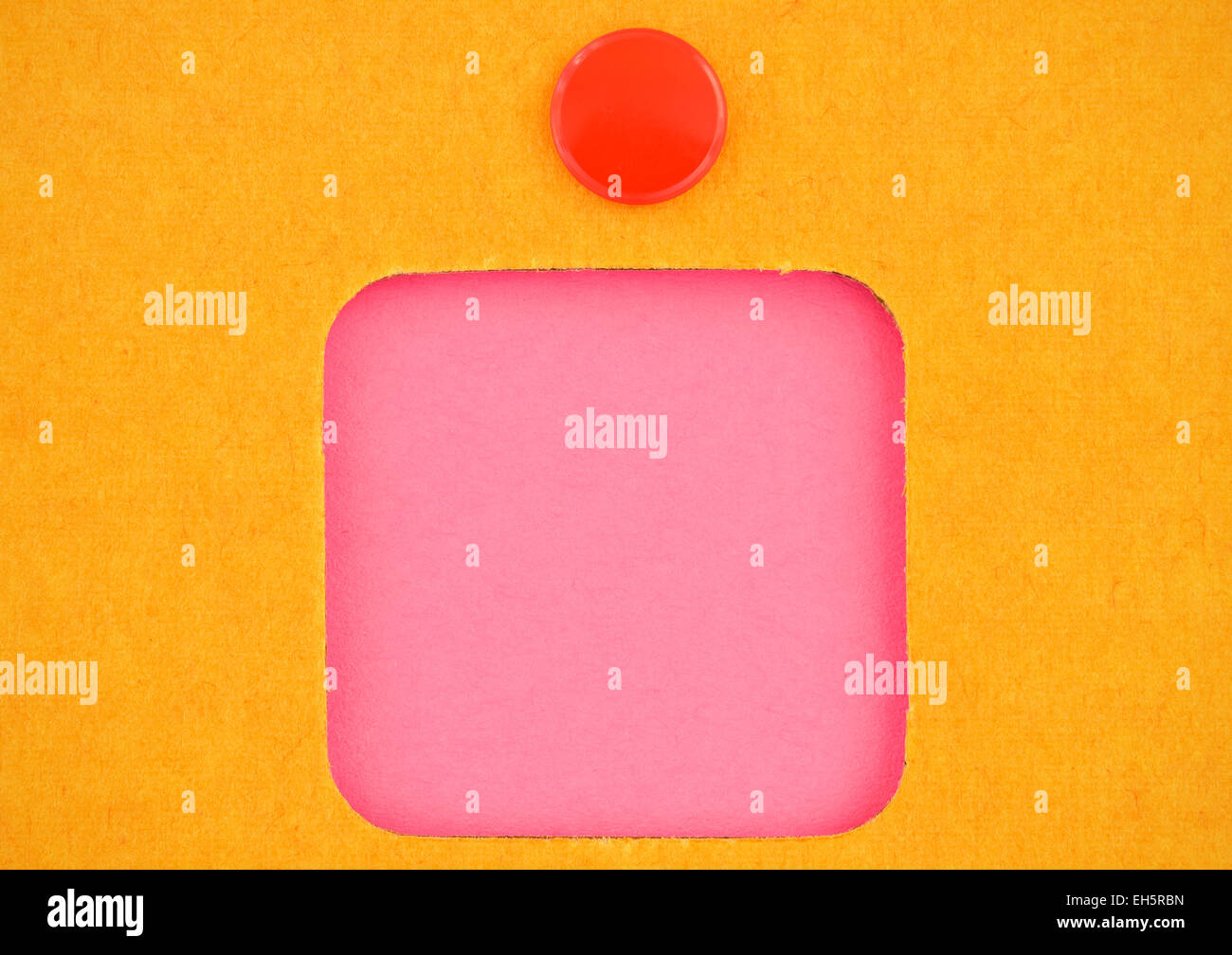 Blank sticker with empty space for text printing Stock Photo - Alamy