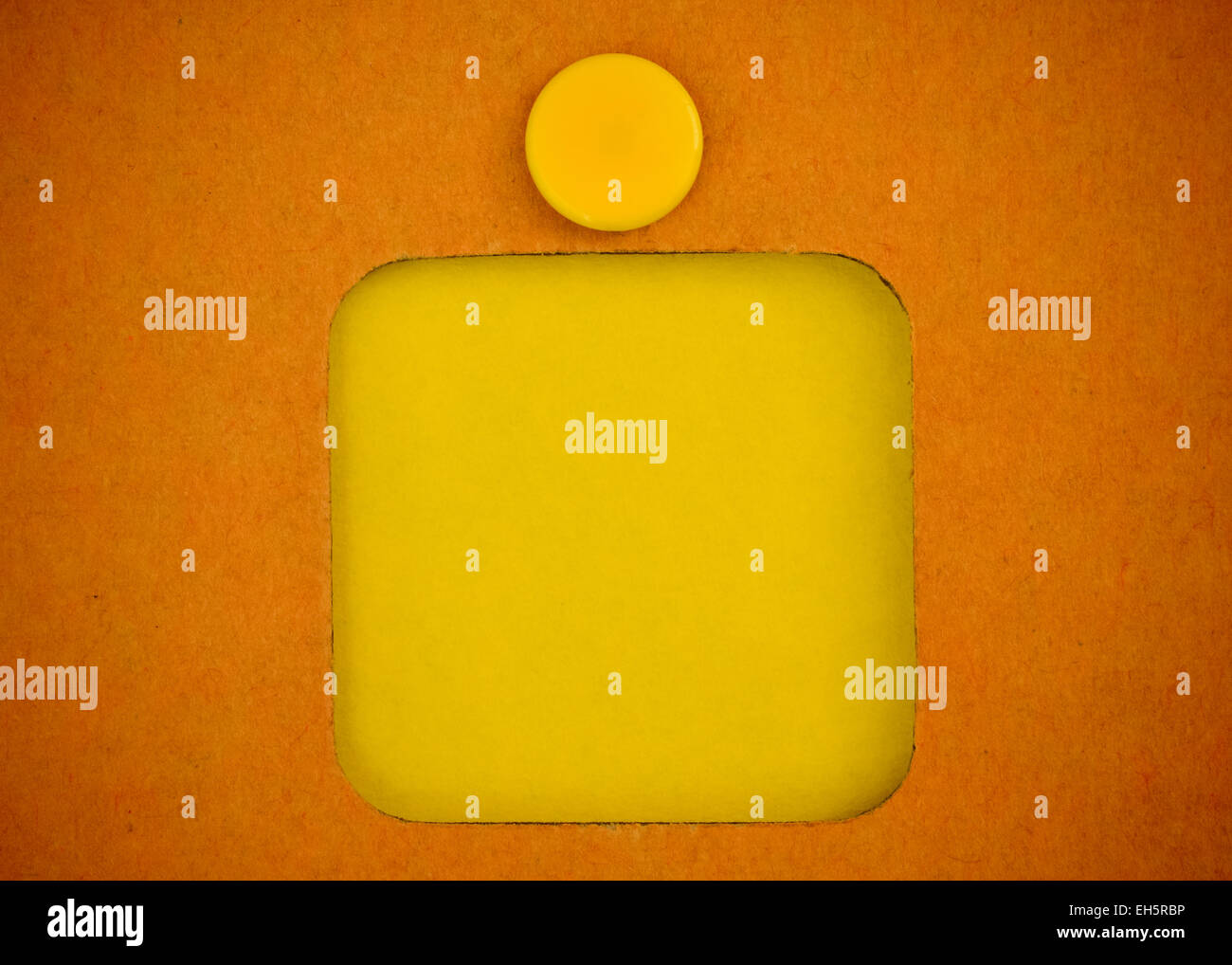 Blank sticker with empty space for text printing Stock Photo - Alamy