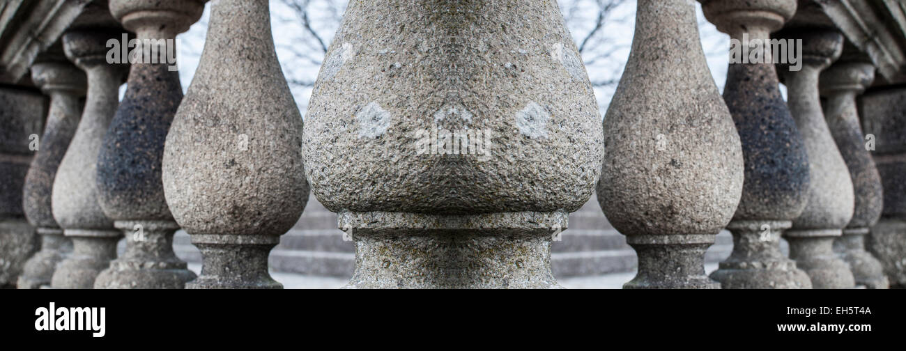 series of granite columns Stock Photo - Alamy