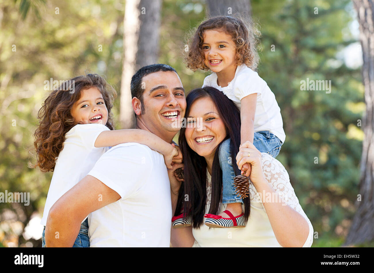 Happy Hispanic Children