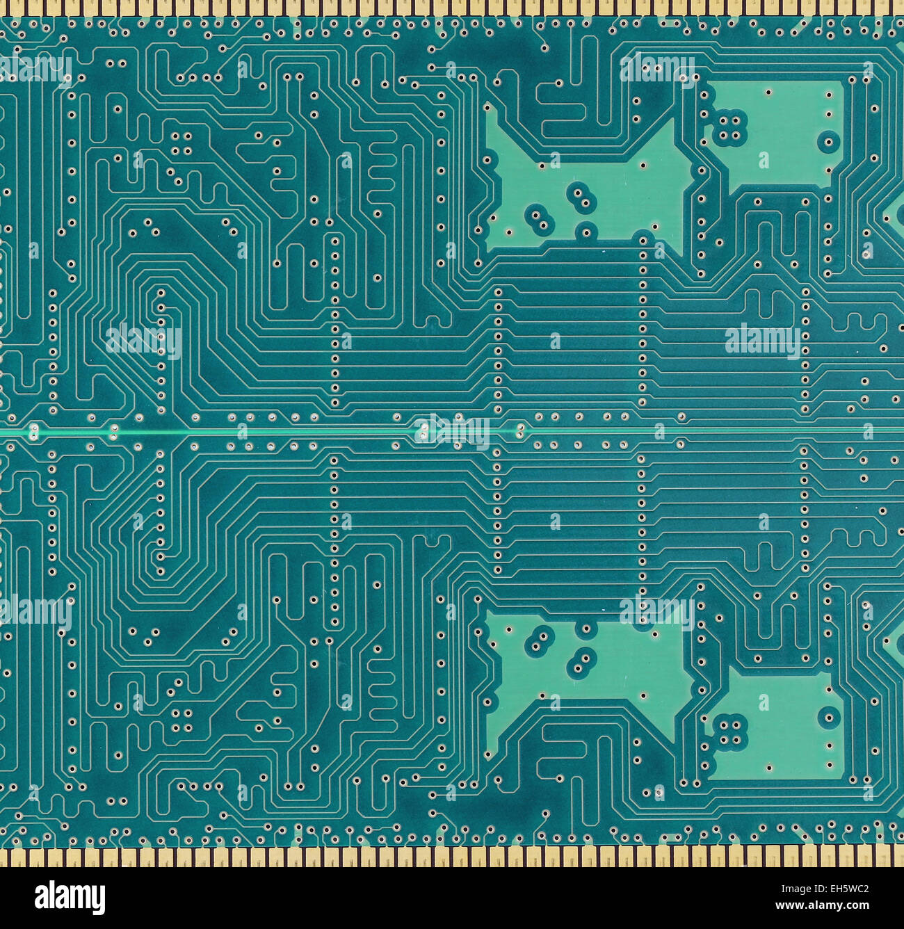 Green circuit board background hi-res stock photography and images - Alamy