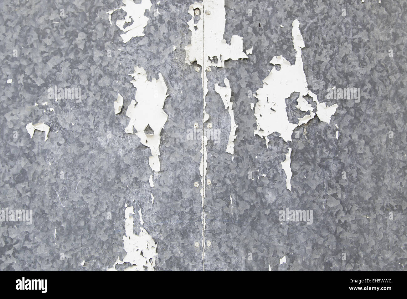 Metal wall protection, detail from a closed metal ottoman, security ...