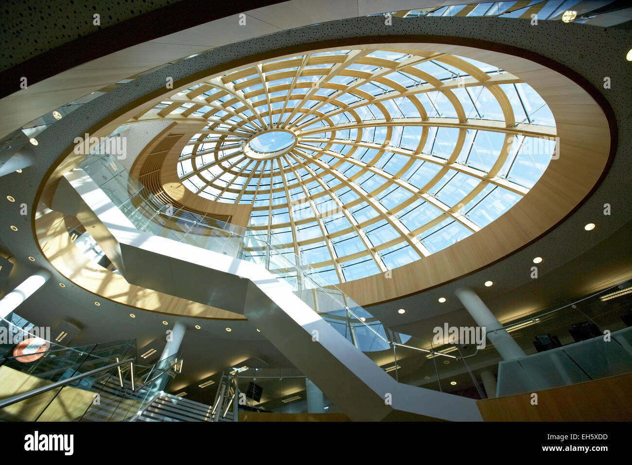 Inside Central Library Liverpool Merseyside UK Stock Photo - Alamy