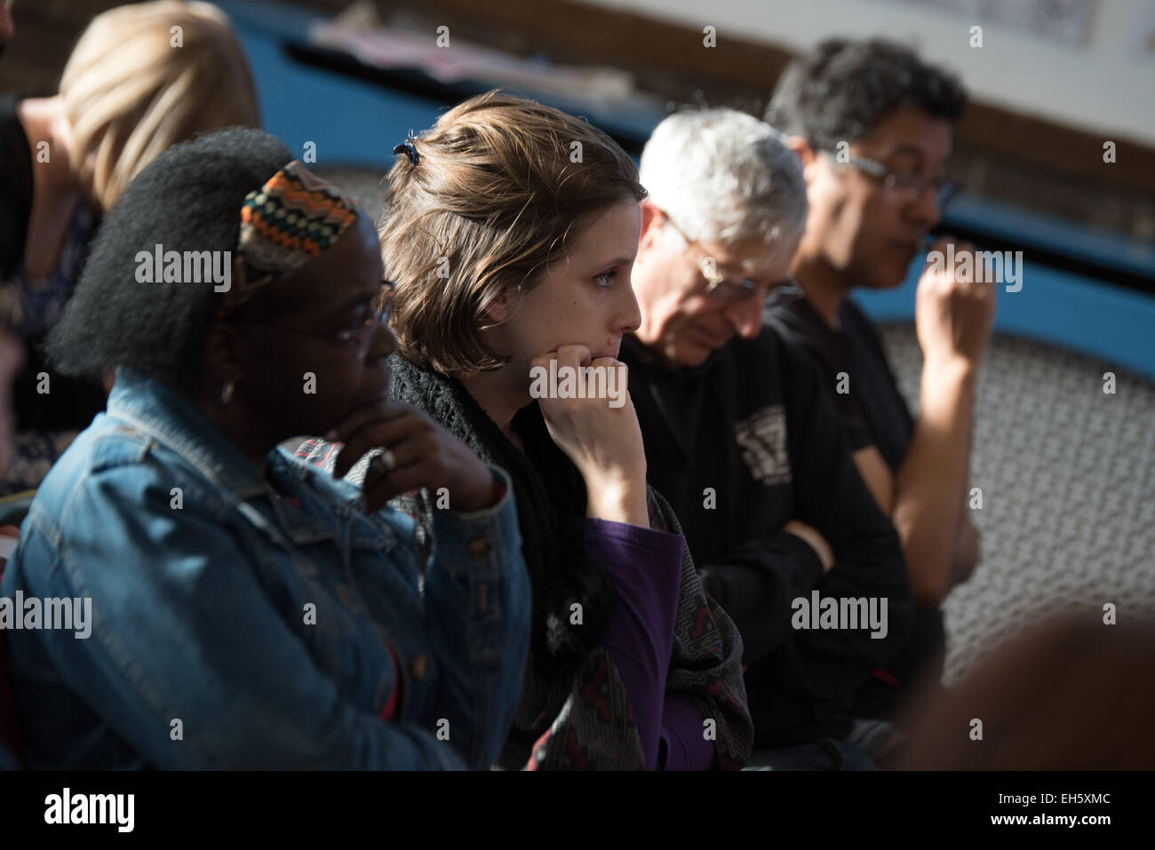 London, UK. 7th March 2015. Socialist Worker hosts a public meeting at ...