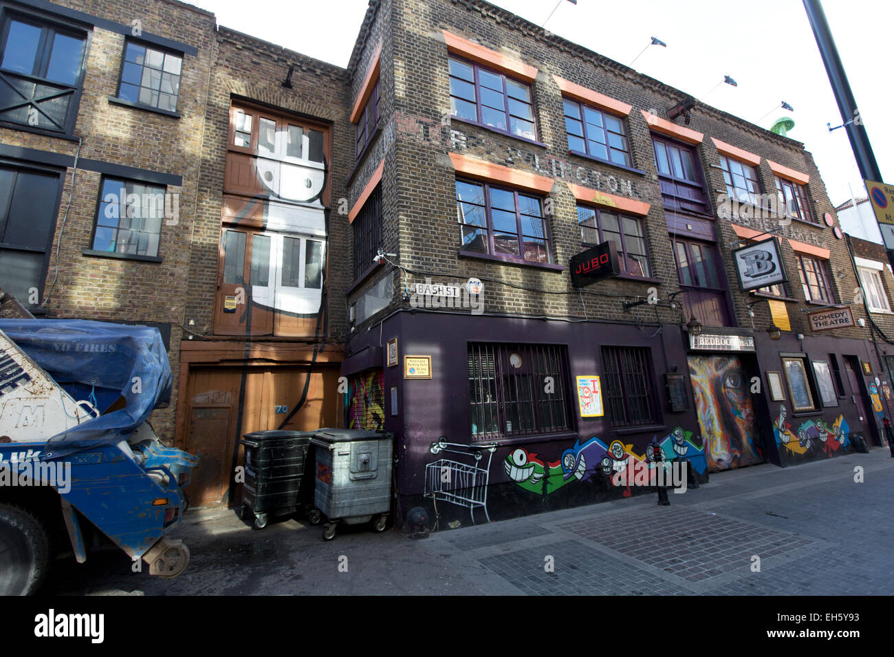 Street Art by Stik, Rivington Street , Shoreditch, London, England, UK ...