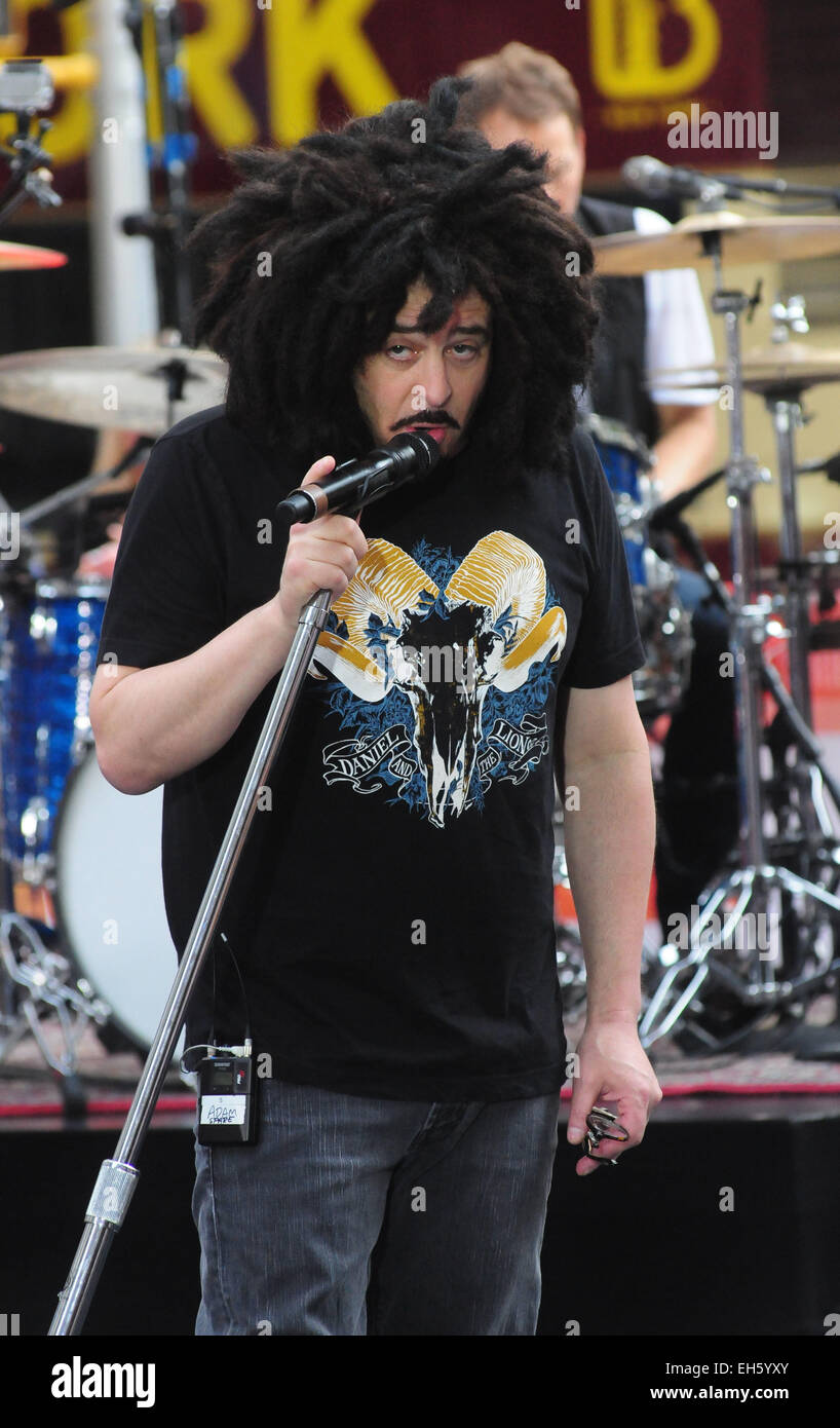Counting Crows perform on the 'Today' show as a part of their Toyota ...
