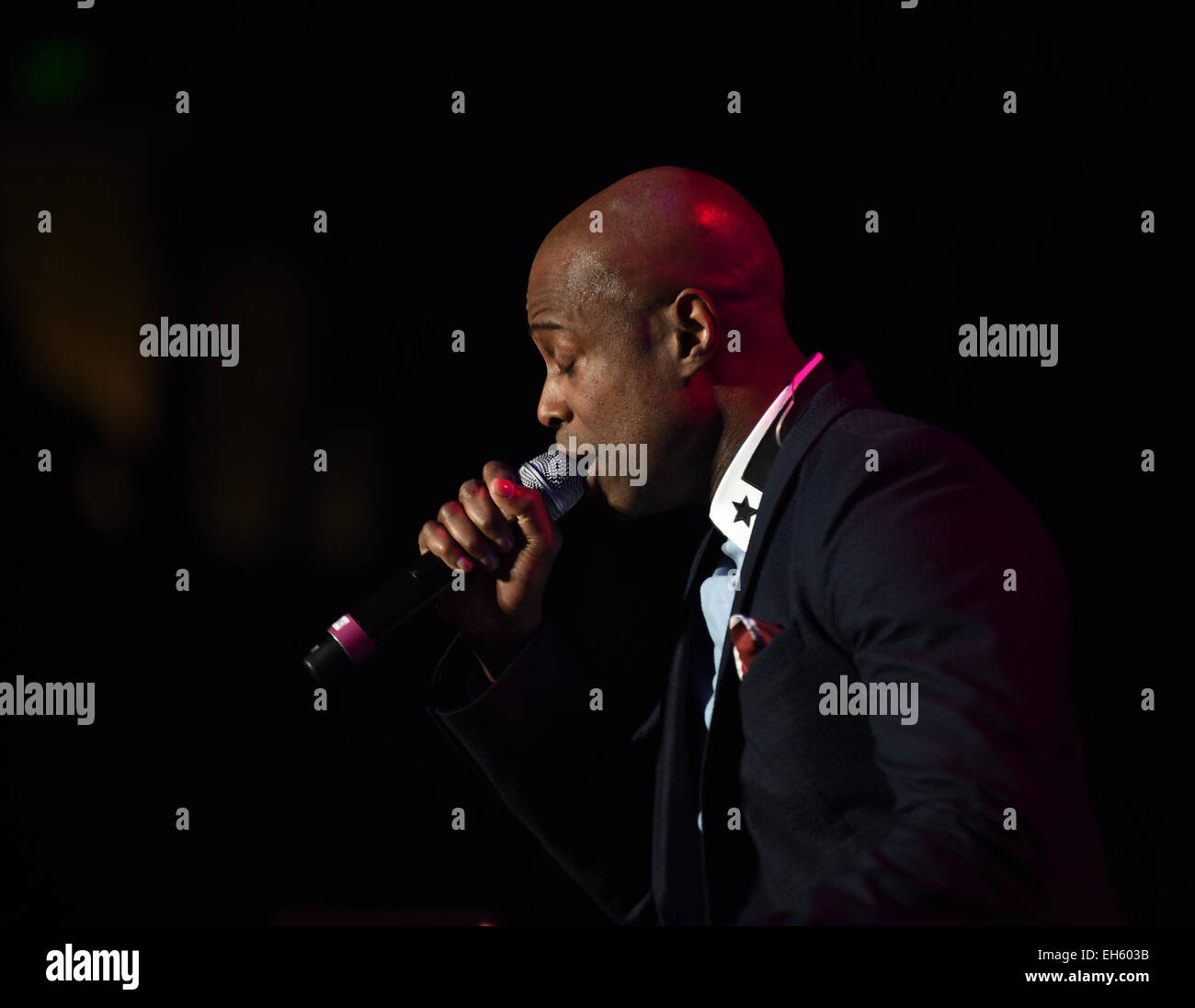 Norfolk, Virginia, USA. 6th Mar, 2015. R&B singer songwriter KEM ...