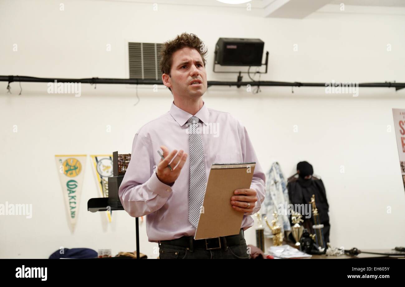Media day for the Off-Broadway play 'Stalking the Bogeyman,' held at ...