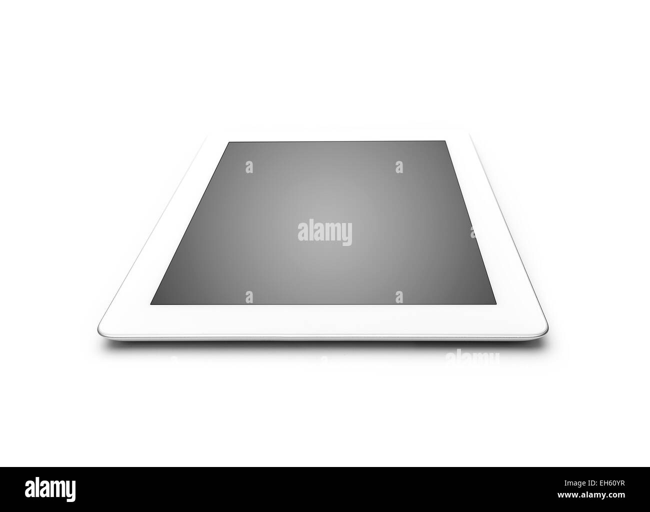 Lying tablet pc Stock Photo - Alamy