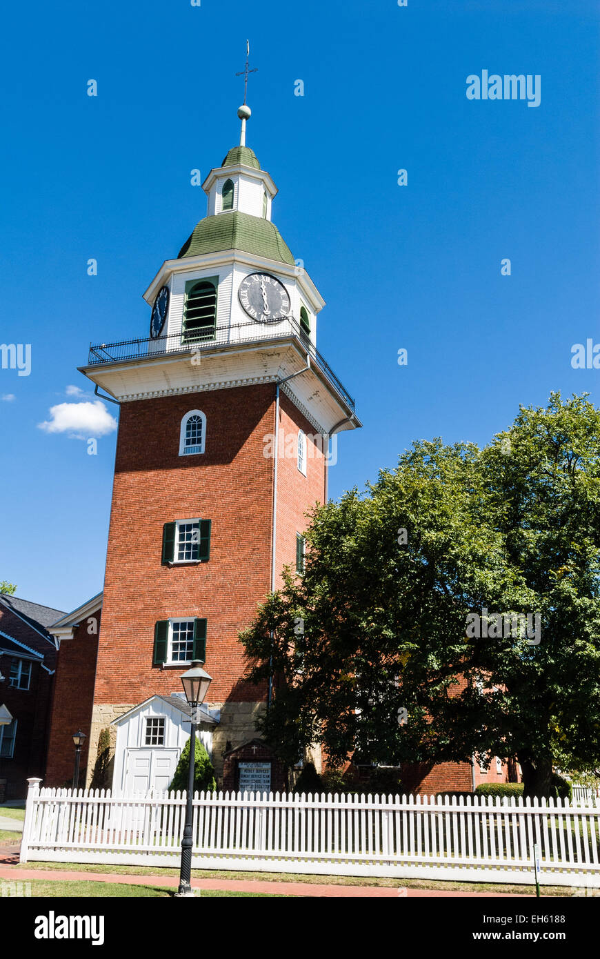 St. John's Lutheran Church, Harmony Society Church, Old Economy Village ...