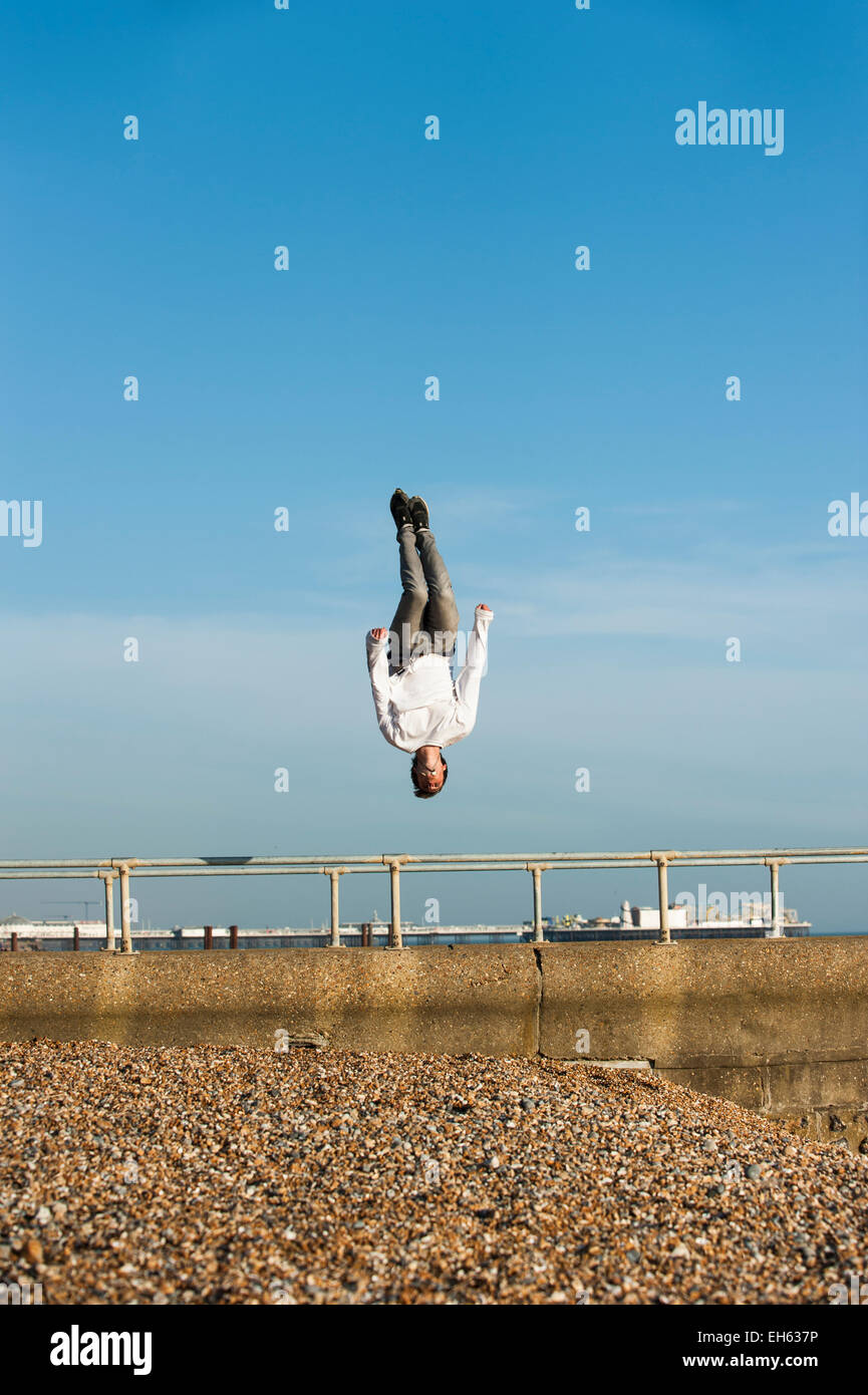 Someone Doing A Somersault