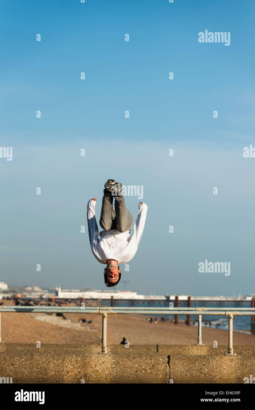 Doing somersaults hi-res stock photography and images - Alamy