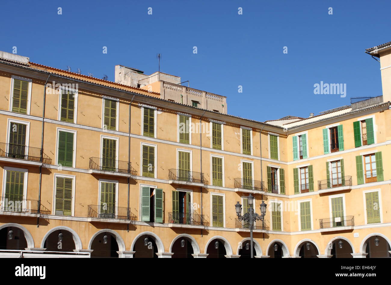 Plaza Mayor Major in Palma de Mallorca, Spain Stock Photo - Alamy