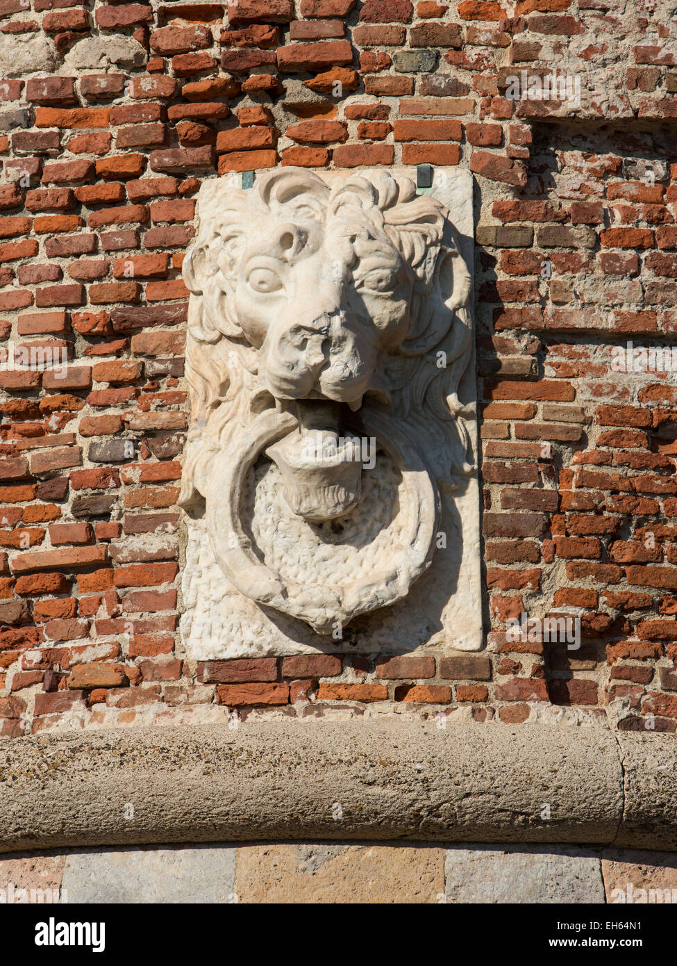 Lion carving sculpture relief hi-res stock photography and images - Alamy