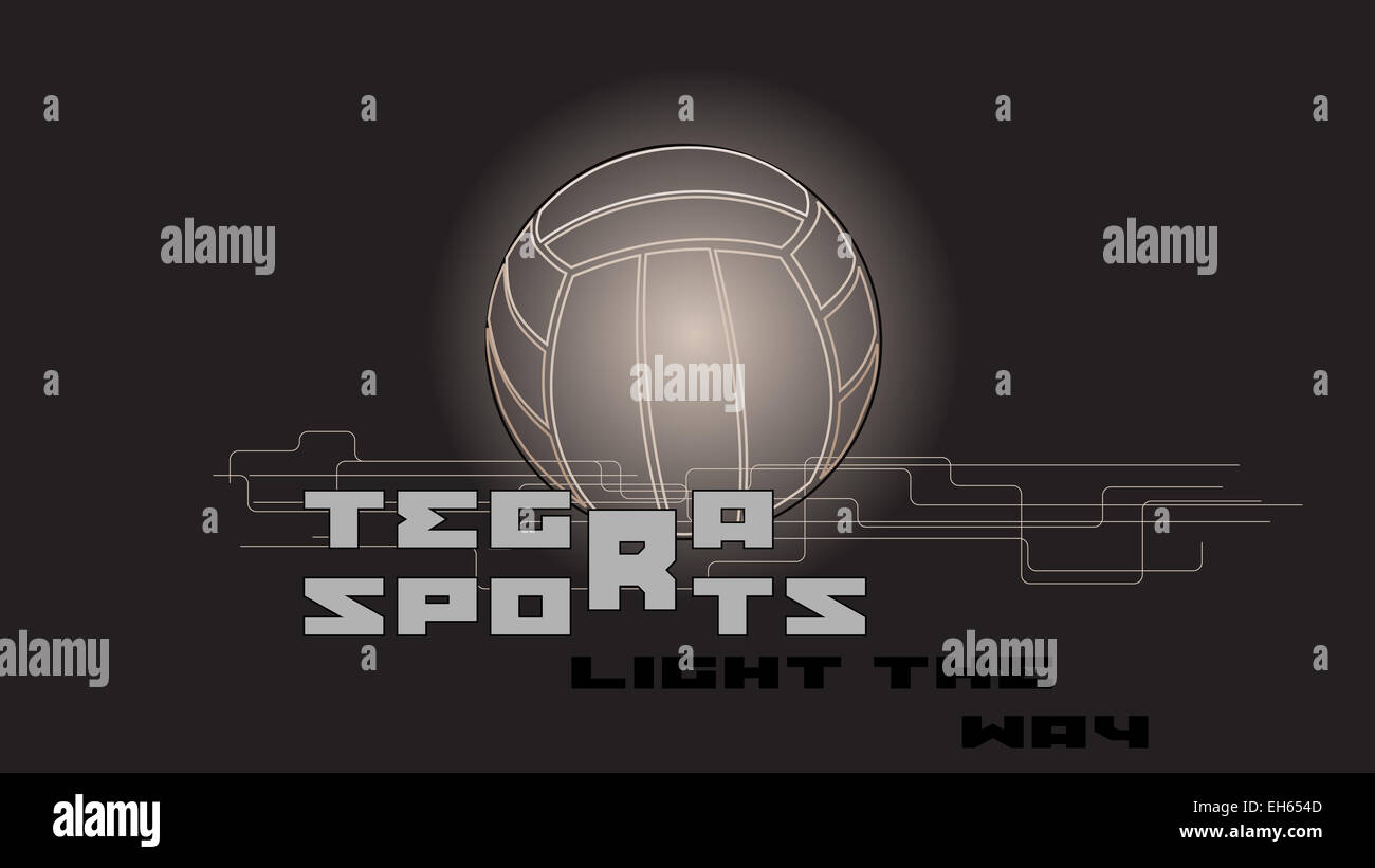 ball and slogan Stock Photo - Alamy