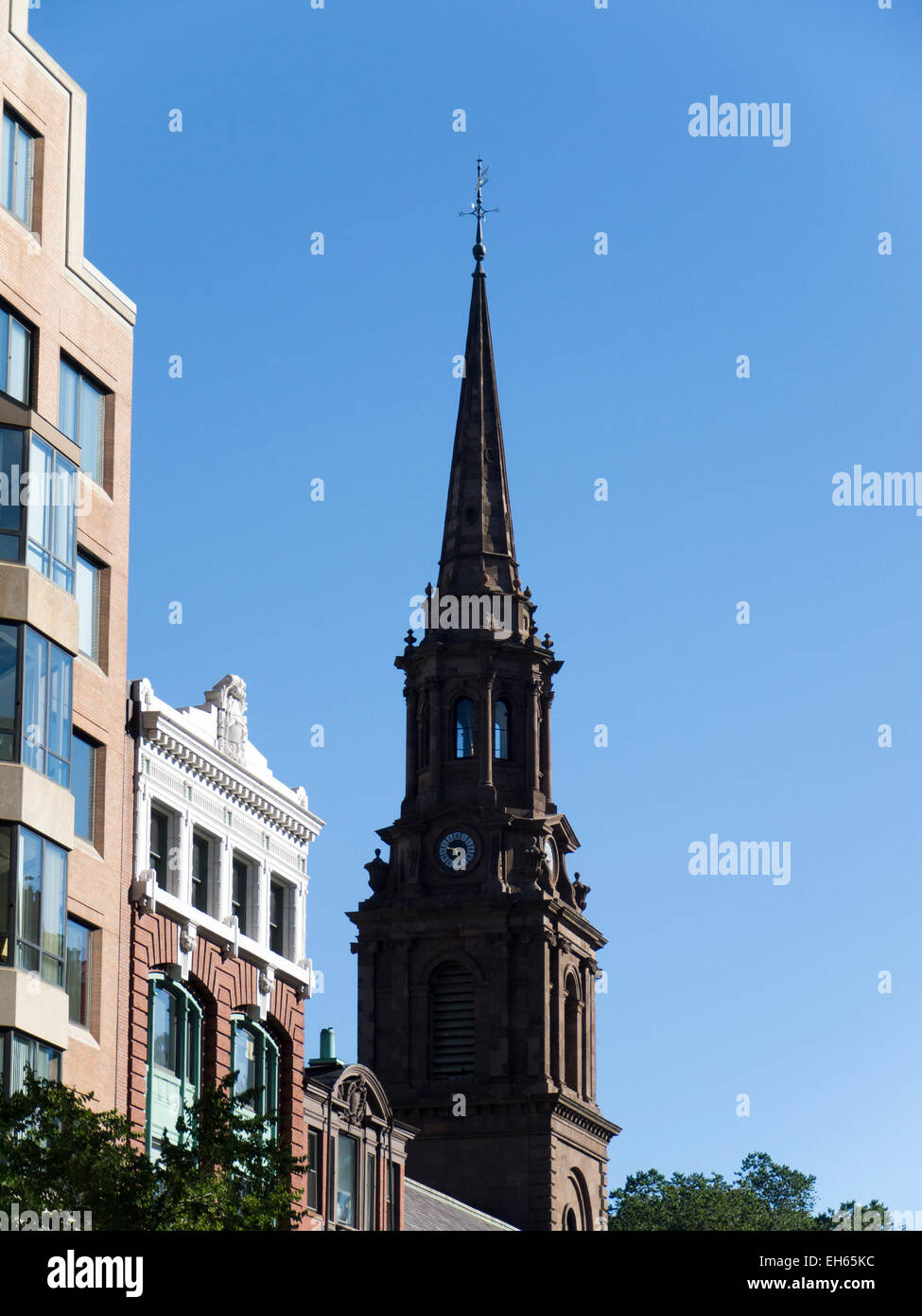 Arlington Street Church - Boston Stock Photo - Alamy