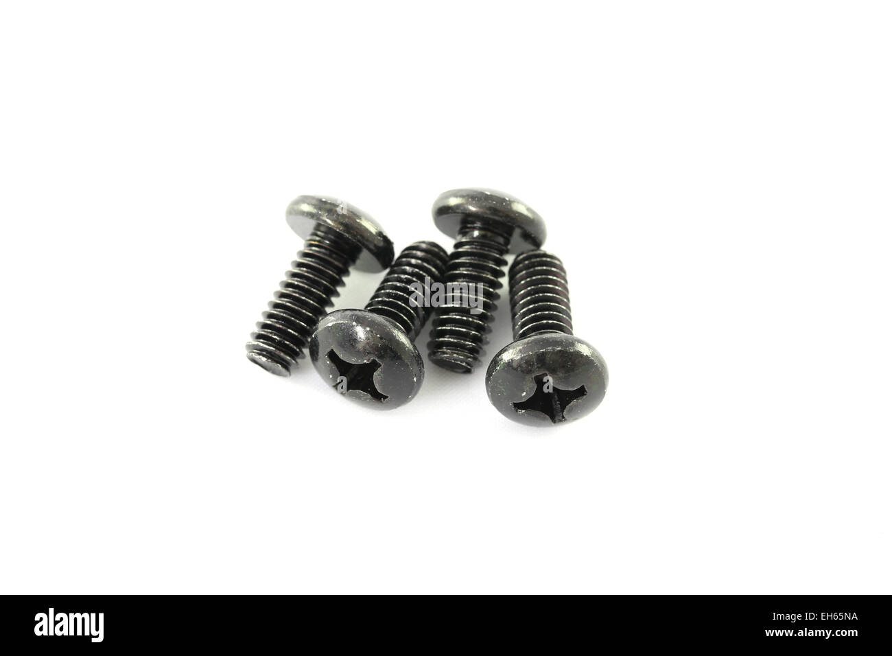 The metal bolts on white background Stock Photo - Alamy
