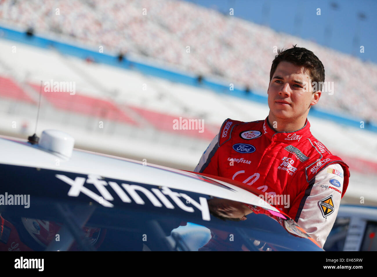 Las Vegas, NV, USA. 7th Mar, 2015. The NASCAR Xfinity Series teams take ...