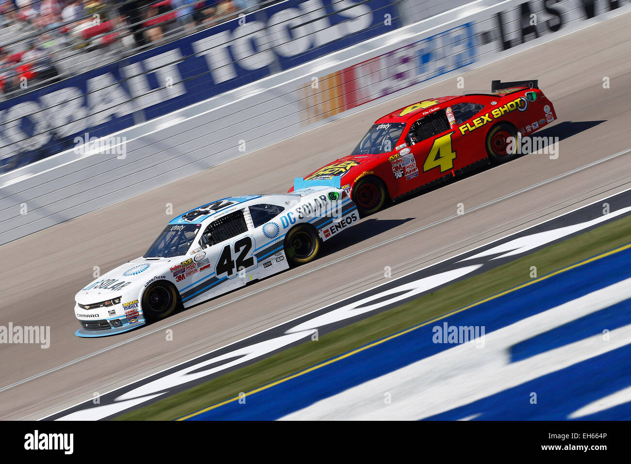 Las Vegas, NV, USA. 7th Mar, 2015. The NASCAR Xfinity Series teams take ...