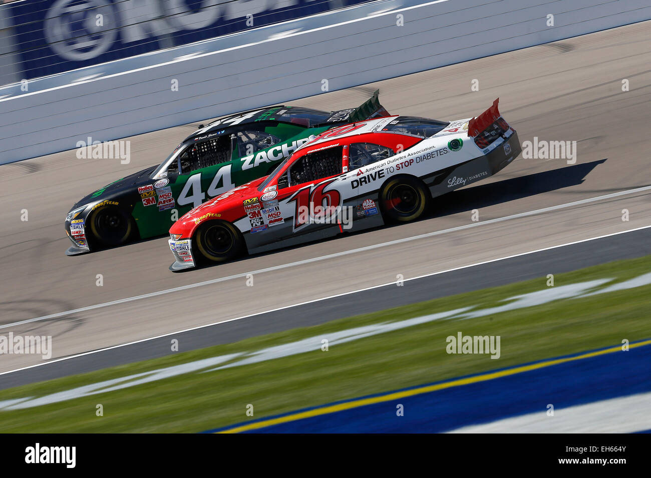 Las Vegas, NV, USA. 7th Mar, 2015. The NASCAR Xfinity Series teams take ...