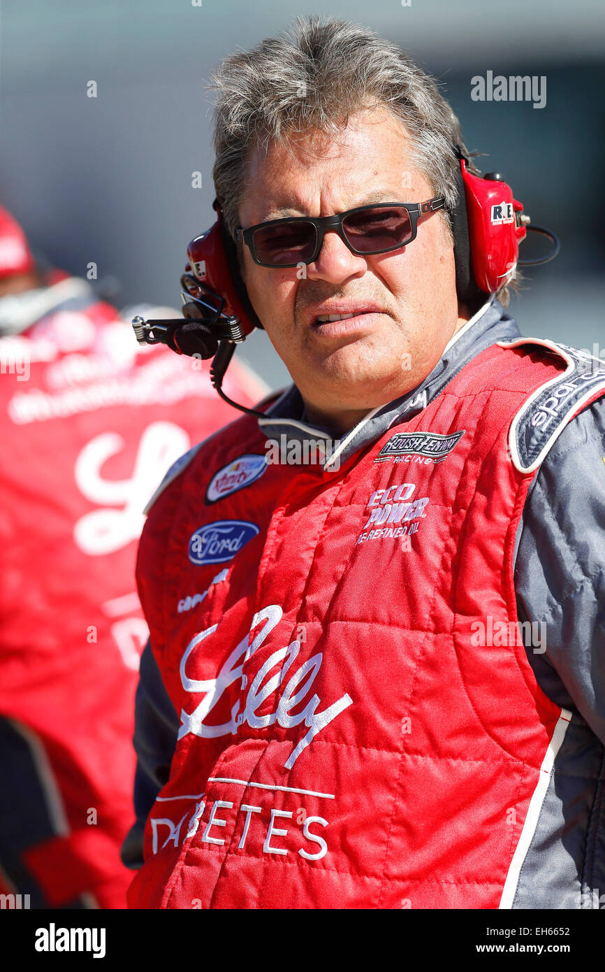 Las Vegas, NV, USA. 7th Mar, 2015. The NASCAR Xfinity Series teams take ...