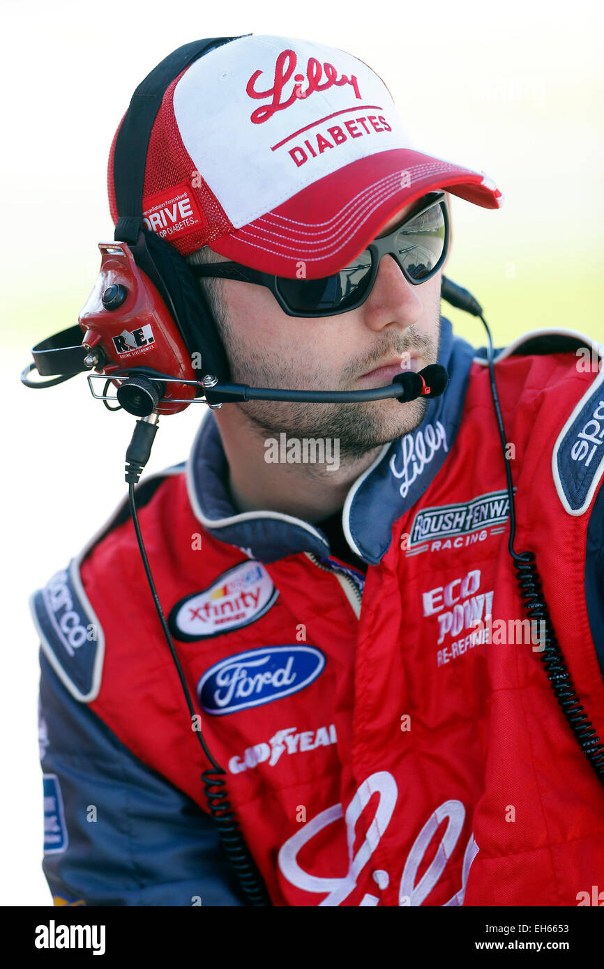 Las Vegas, NV, USA. 7th Mar, 2015. The NASCAR Xfinity Series teams take ...