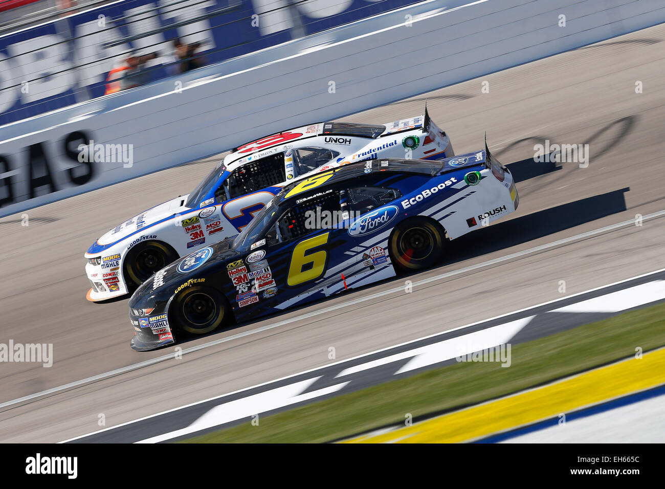 Las Vegas, NV, USA. 7th Mar, 2015. The NASCAR Xfinity Series teams take ...