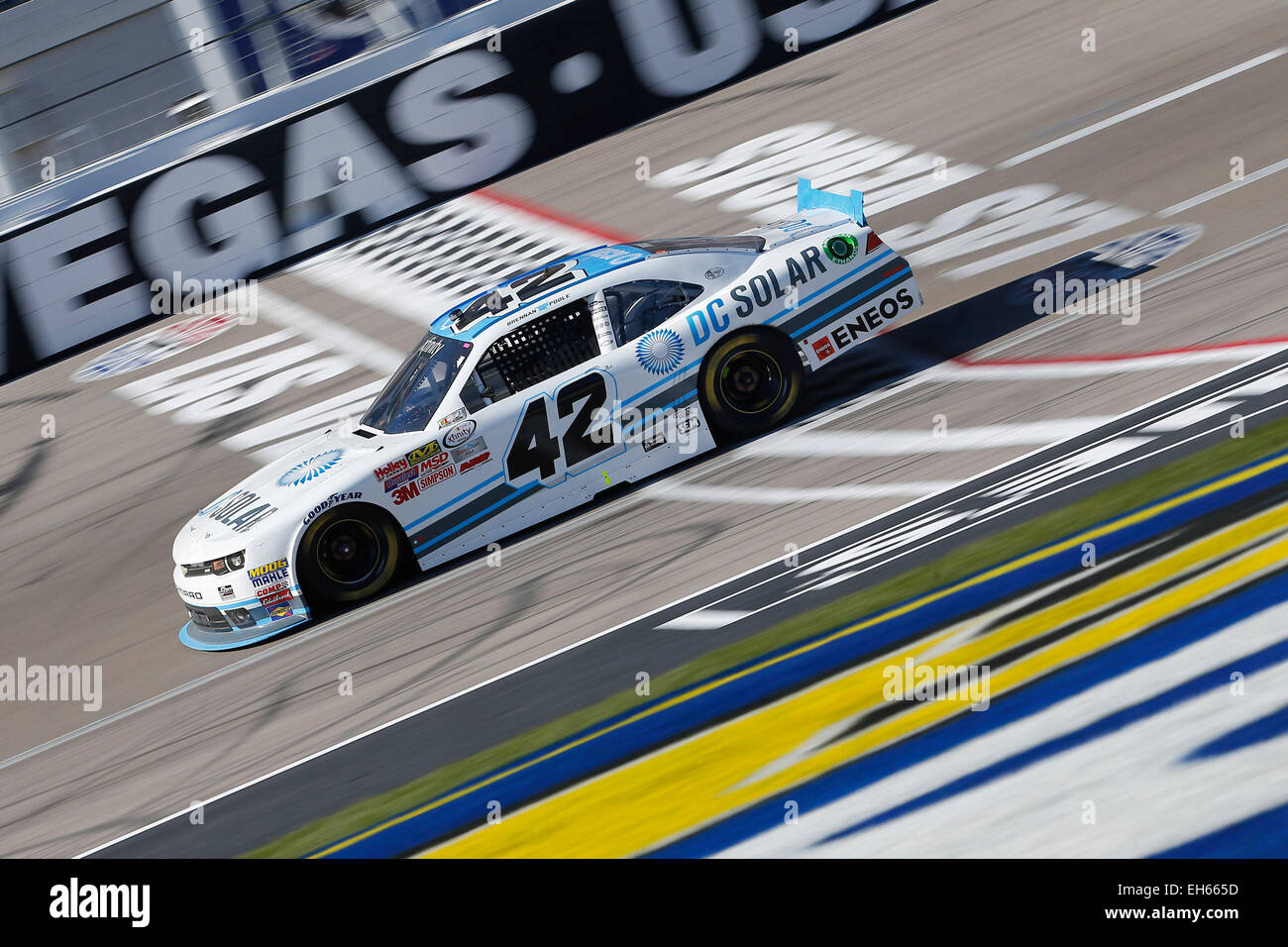 Las Vegas, NV, USA. 7th Mar, 2015. The NASCAR Xfinity Series teams take ...