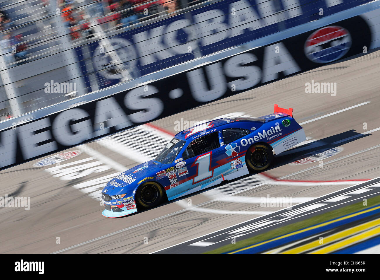 Las Vegas, NV, USA. 7th Mar, 2015. The NASCAR Xfinity Series teams take ...