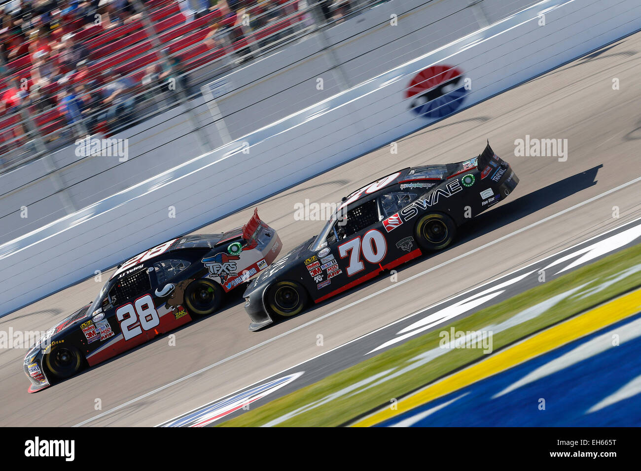 Las Vegas, NV, USA. 7th Mar, 2015. The NASCAR Xfinity Series teams take ...