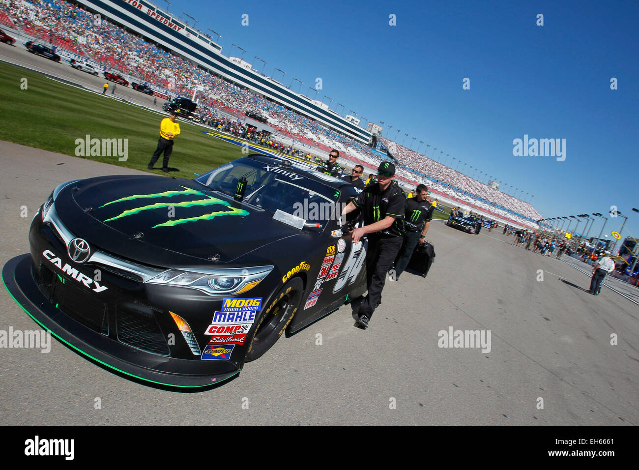 Las Vegas, NV, USA. 7th Mar, 2015. The NASCAR Xfinity Series teams take ...