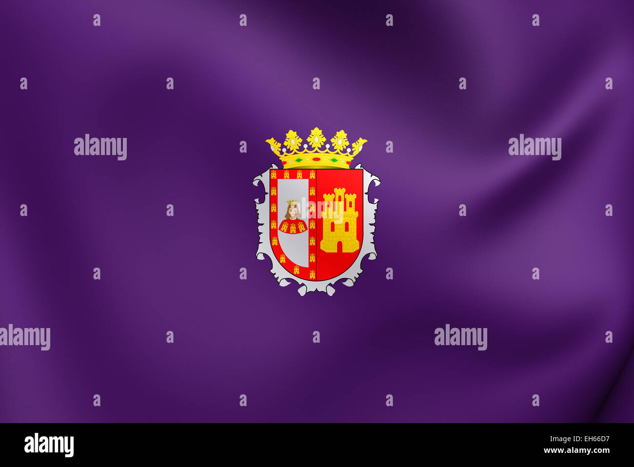 Flag of Burgos Province, Spain. Close Up Stock Photo - Alamy