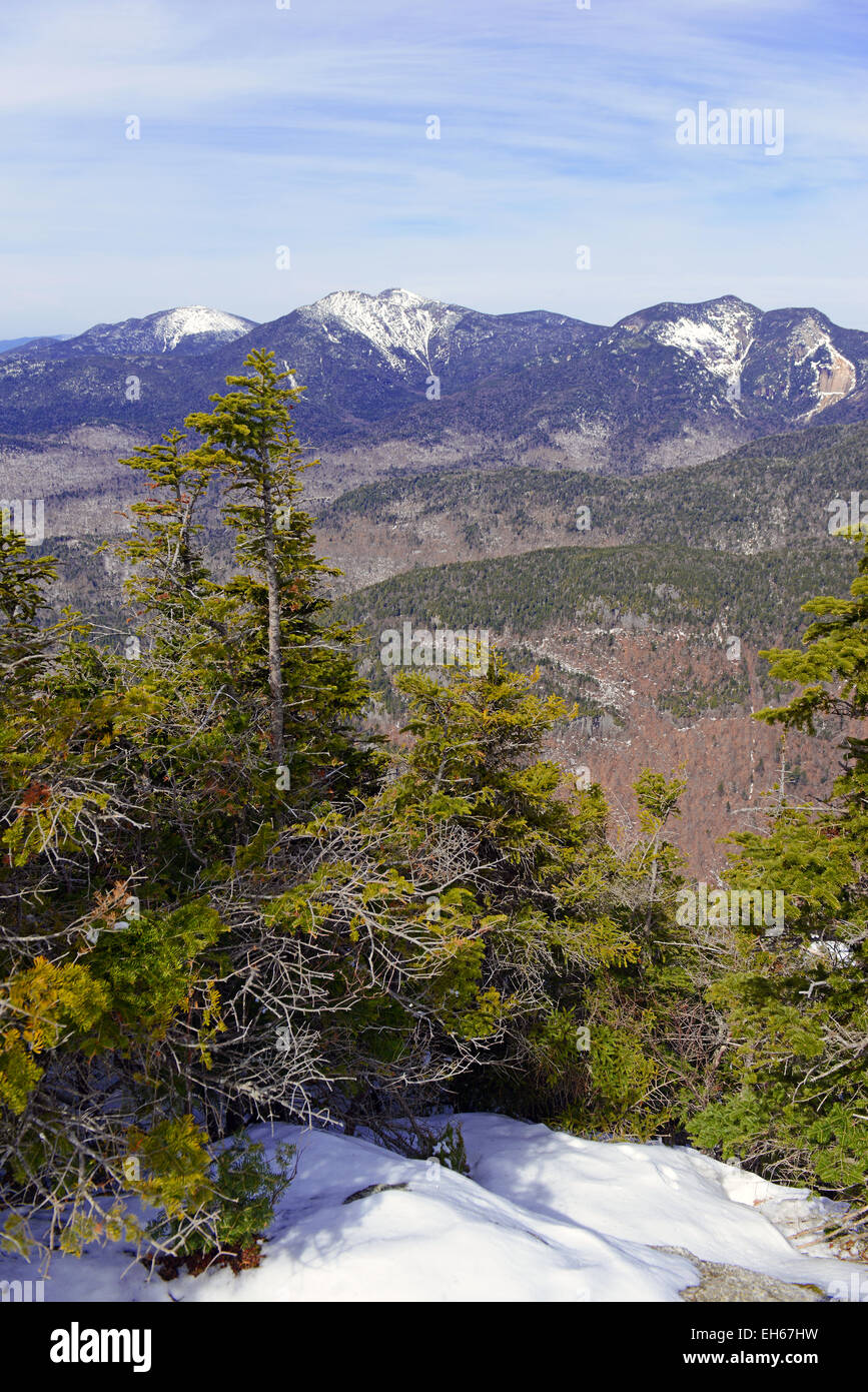 Adirondacks scenery in New York near Lake Placid, New York Stock Photo ...