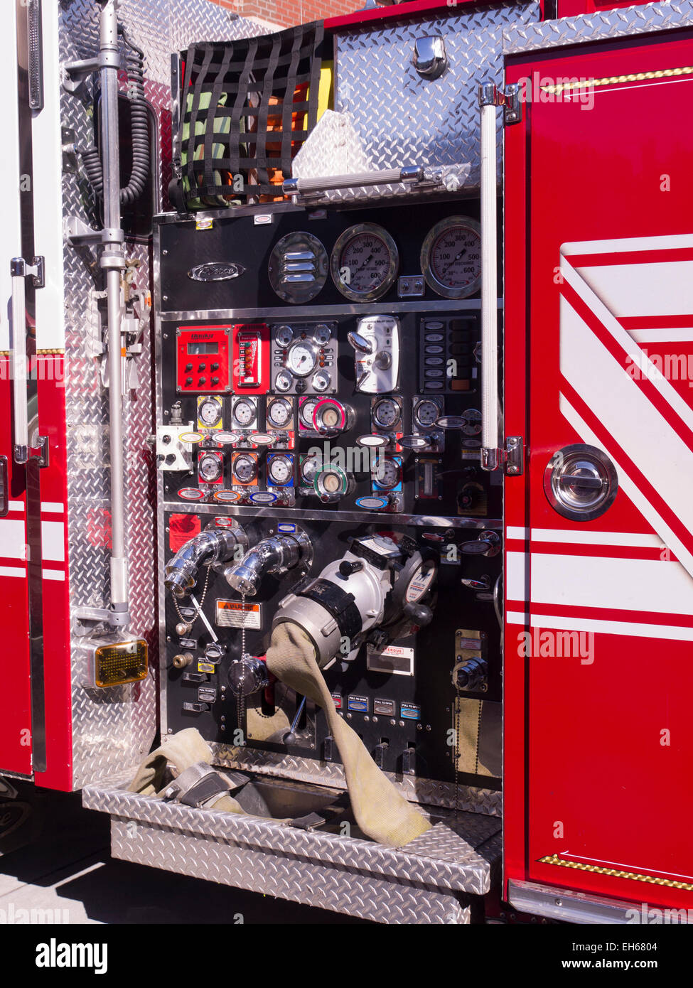 Fire Engine, Sausalito Stock Photo - Alamy