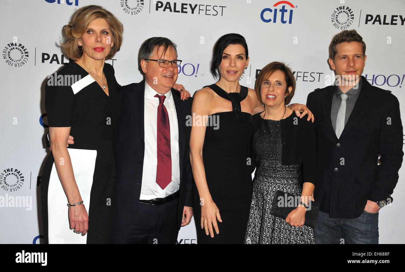 Los Angeles, California, USA. 7th Mar, 2015. Christine Baranski, Robert ...