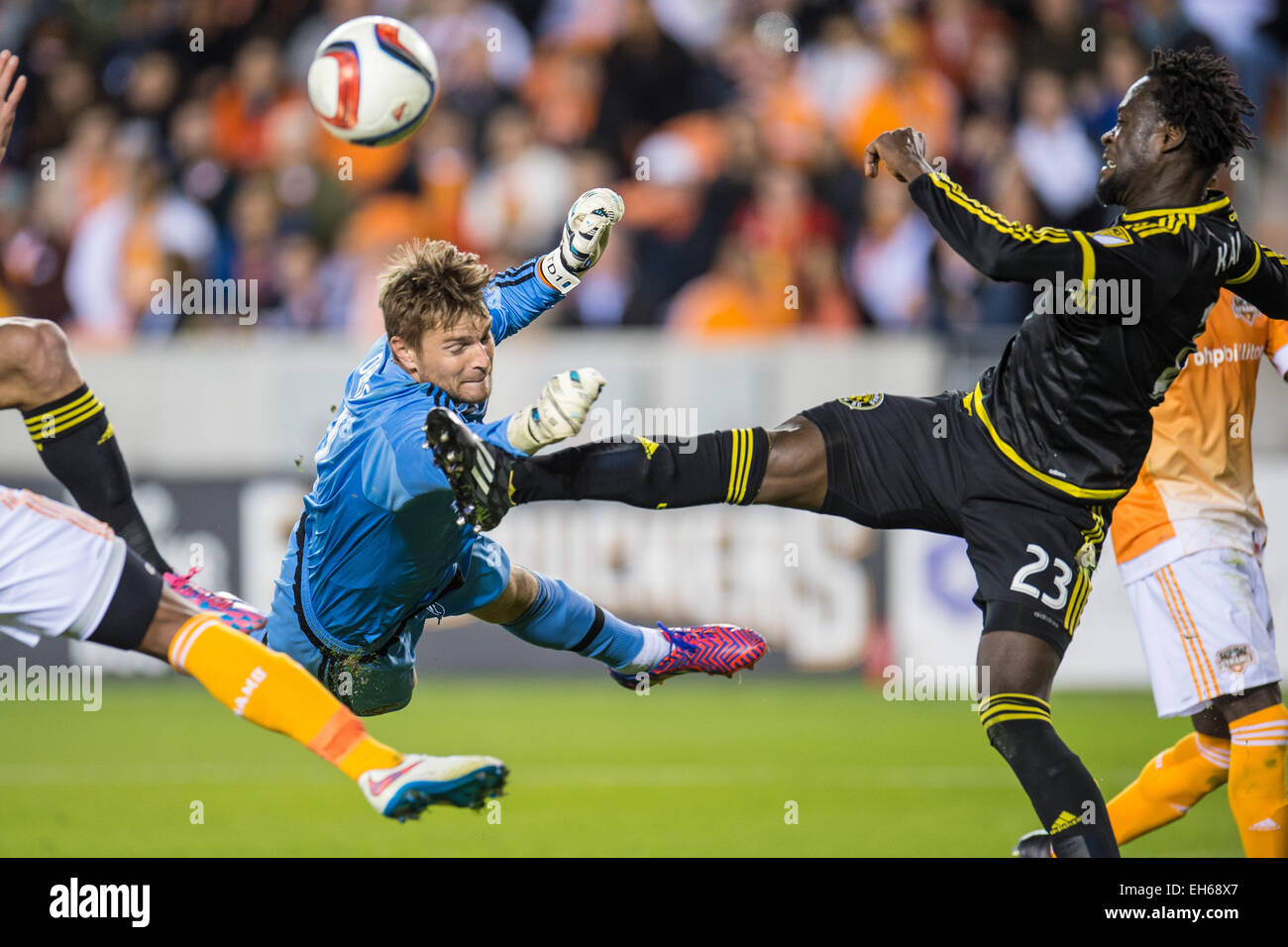 Houston, Texas, USA. 7th Mar, 2015. Houston Dynamo goalkeeper Tyler ...