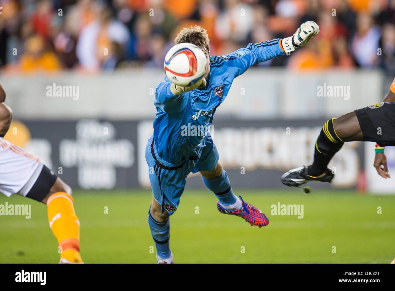 Houston, Texas, USA. 7th Mar, 2015. Houston Dynamo goalkeeper Tyler ...