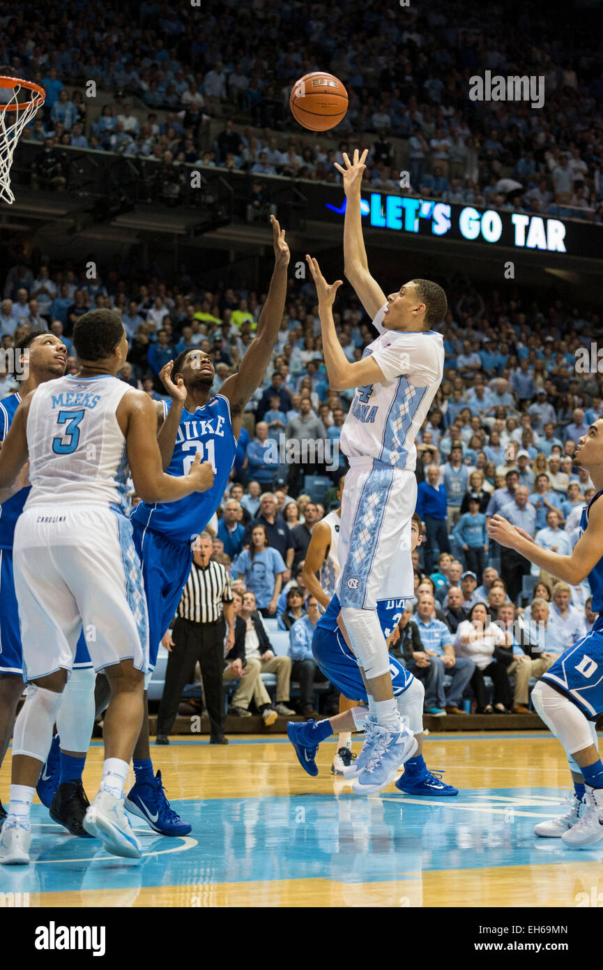 F justin jackson 44 of the north carolina tar heels hi-res stock ...
