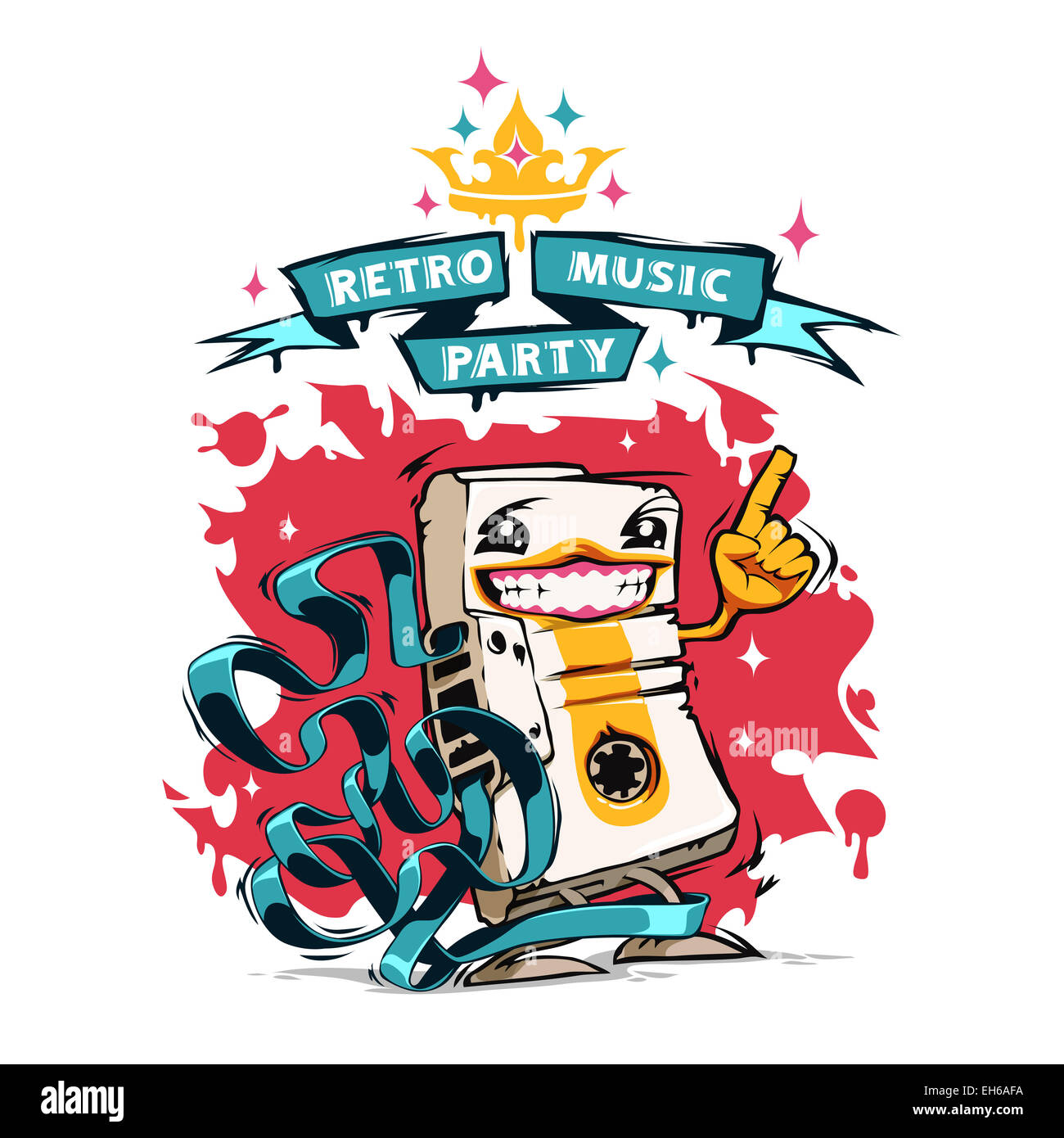 Cartoon poster hi-res stock photography and images - Alamy