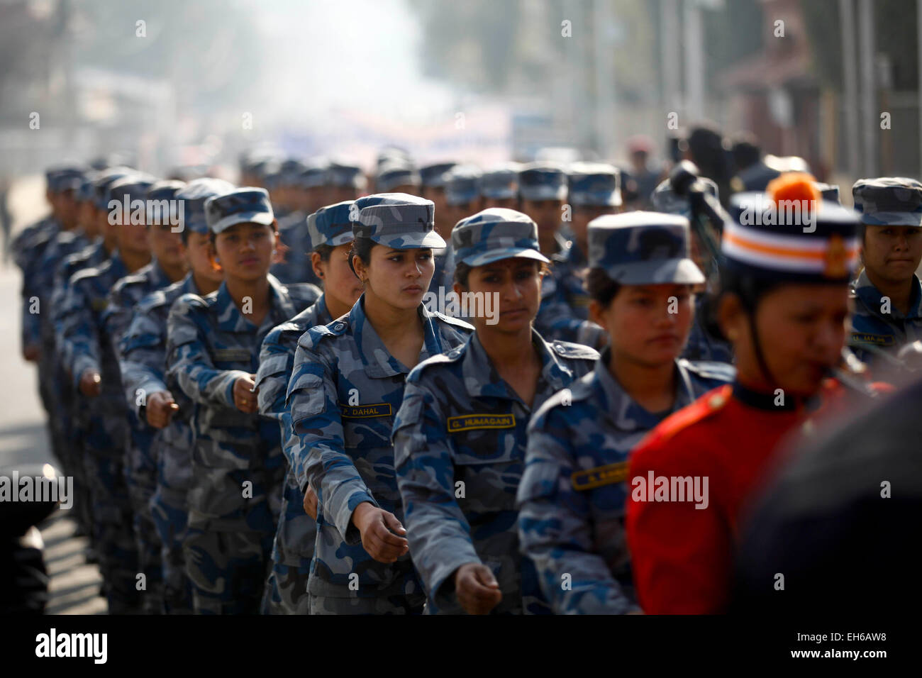 Nepalese armed police force hi-res stock photography and images - Alamy