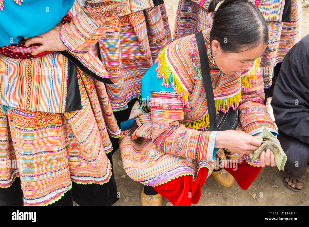 Bac Ha Sunday Market famed for buffalo selling near Lao Cai, and Sa Pa ...