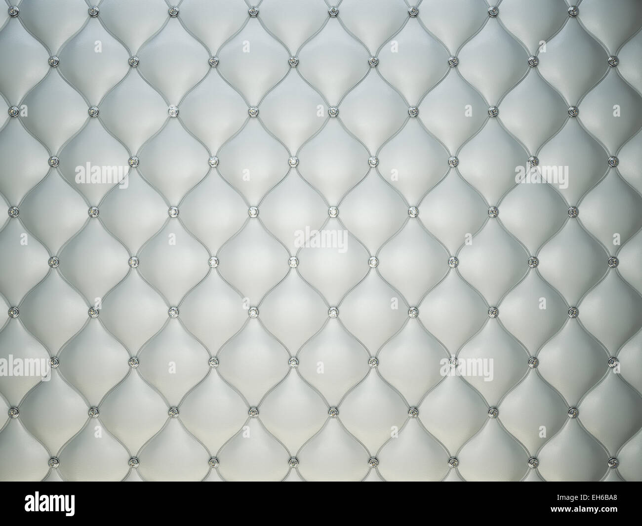 Luxury grey leather background with diamonds or gemstones. Useful as ...